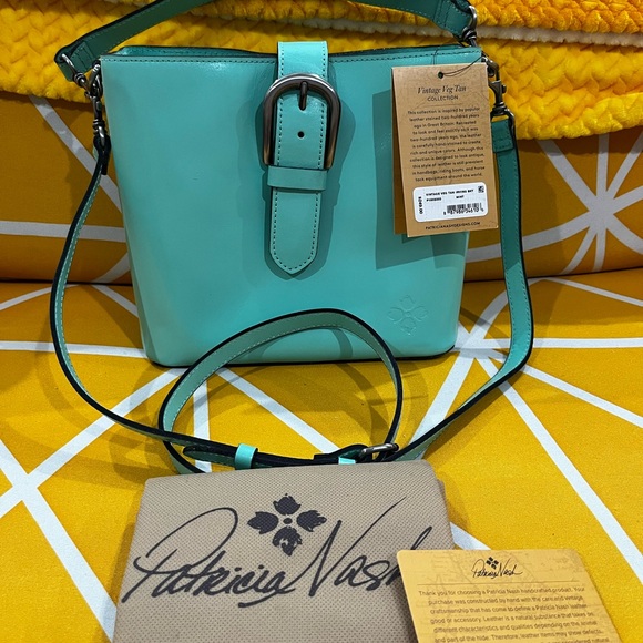 Patricia Nash | Bags | Patricia Nash Teal Crossbody | Poshmark